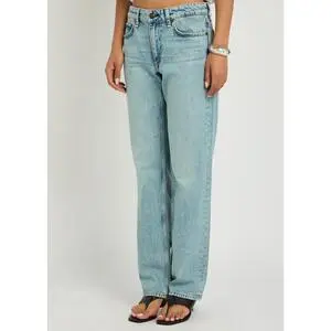 Rag & Bone Low-rise Straight-leg Jeans