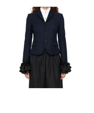 Comme Des Garçons Single-breasted Coat