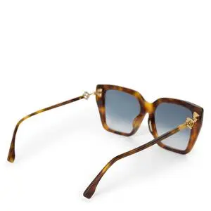 Fendi Thick-frame Square Sunglasses