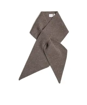 Studio Nicholson Pointed-end Scarf - Mouse