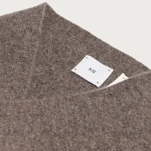 Studio Nicholson Pointed-end Scarf - Mouse