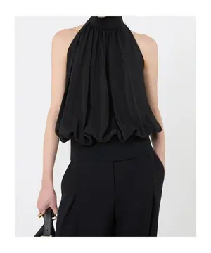 Sportmax Piovra High Neck Bubble Top