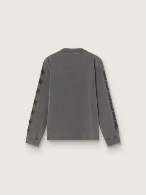 GOLDEN GOOSE Star Printed Long-sleeved T-shirt
