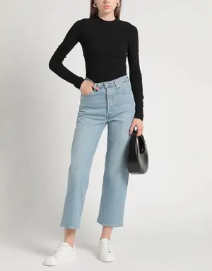 Balenciaga Solid Color Lightweight Knitted Top - Black