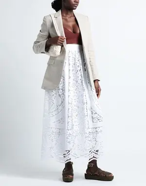 Dolce & Gabbana Floral Lace Umbrella Skirt