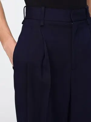 Elisabetta Franchi Pleated Wide-leg Pants