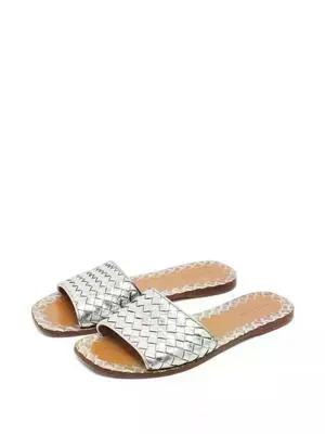 Bottega Veneta Intrecciato Flat Sandals