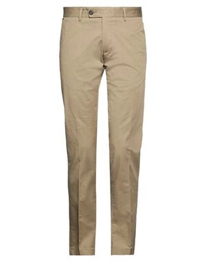MESSAGERIE Pants Khaki Size Cotton, Elastane - Beige