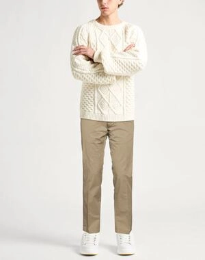 MESSAGERIE Pants Khaki Size Cotton, Elastane