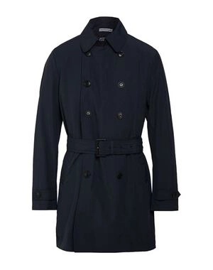 Fedeli Overcoat & Trench Coat Size Polyamide, Cotton, Nylon - Navy