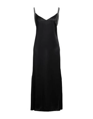 Fabiana Filippi Maxi Dress Size Silk, Elastane, Ecobrass - Black