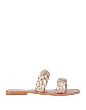 COLORS OF CALIFORNIA Sandals Size Soft Leather - Gold