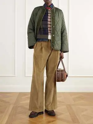 Barbour Ashford Patchwork Wool-blend Sweater