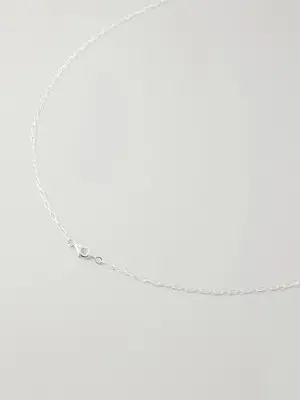 Le Sundial Veil Drop Sterling Pendant Necklace
