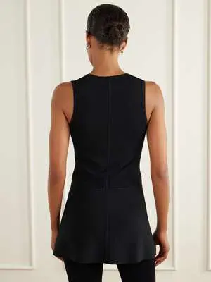 Maria Mcmanus Paneled Stretch Mini Dress