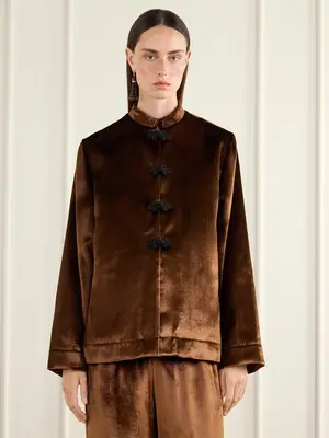 RÓHE Santi Velvet Jacket