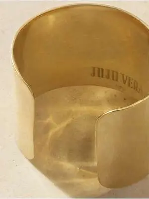 Juju Vera Fiona Gold Vermeil Tiger's Eye Bangle