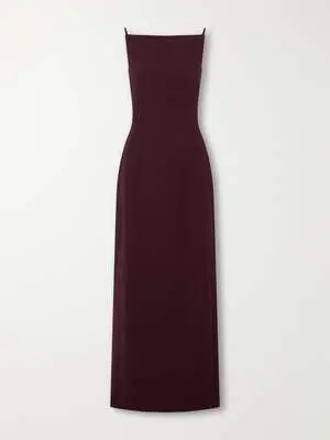 FFORME Lorena Crepe Maxi Dress - Anthracite