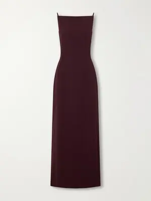 FFORME Lorena Crepe Maxi Dress - Gray