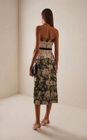 ONE/OF Column Satin Midi Dress