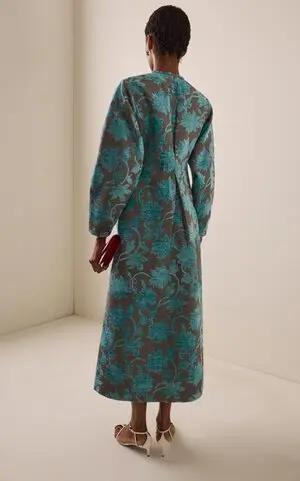 Chan Luu Exclusive Pinch Waist Jacquard Coat