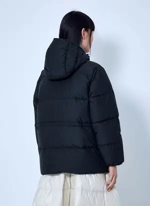 Moncler Himalaya Hooded Short Down Jacket