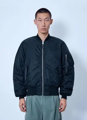 Alpha Industries Ma-1 Heritage Bomber Jacket - Black