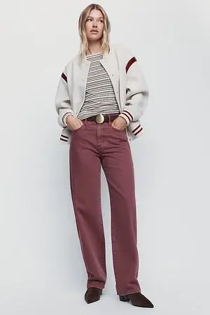 AMO Billie High Rise Straight Relaxed Jeans