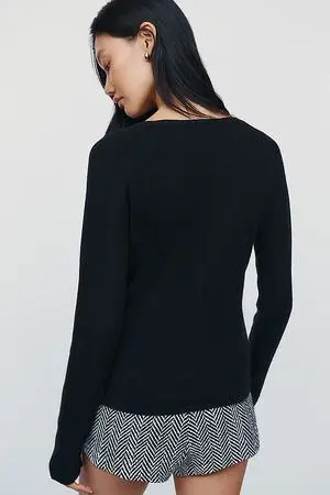 REFORMATION Bloom 100% Cashmere Cardigan