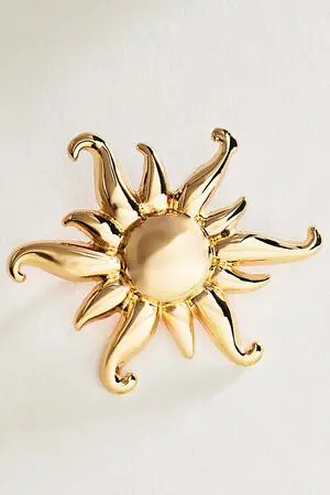 Anthropologie Brooch A Box - Sun