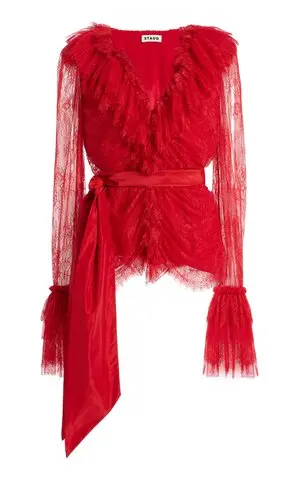 Staud Lolita Tulle Top