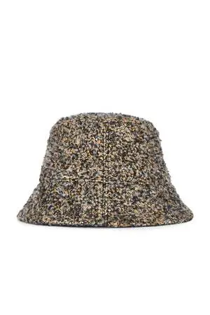 Helen Kaminski Palmer Boucle Bucket Hat In Brown