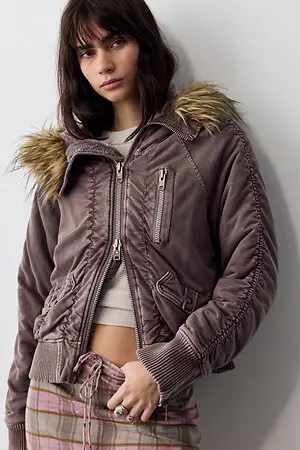 Free People Fp One Berkley Bomber Jacket