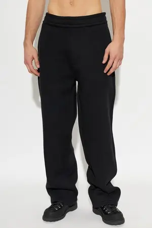 AMI Paris Sweatpants With Embroidered Logo