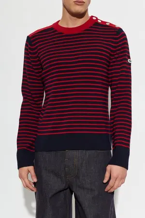 AMI Paris Wool Jumper With A Crew Neck