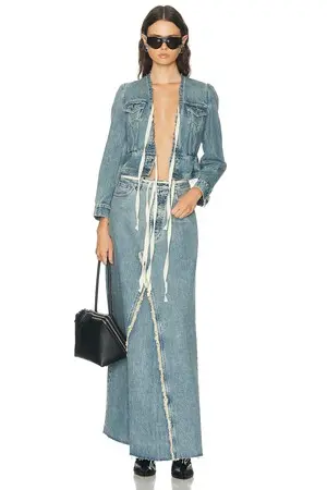 MAISON MARGIELA Sports Jacket - Ice Blue