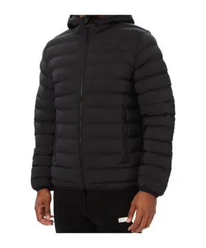 EA7 Long-sleeved Quilted Cotton Coat