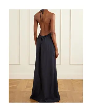 NILI LOTAN Lelia Open-back Maxi Dress