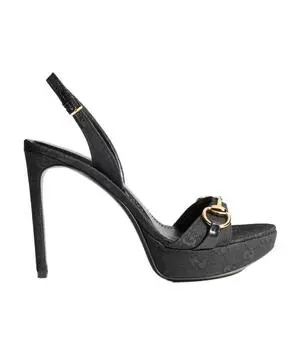 Gucci Donna Platform Sandal - Black