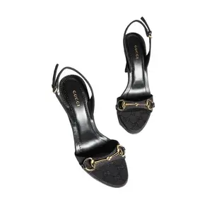 Gucci Donna Platform Sandal - Black