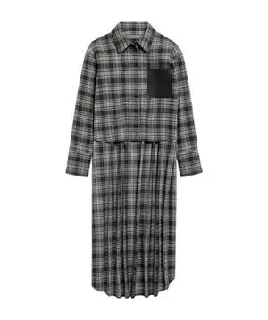 Balenciaga Long-sleeve Train Shirt - Grey