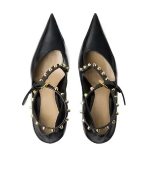 Fendi Vertigo Leather Pumps