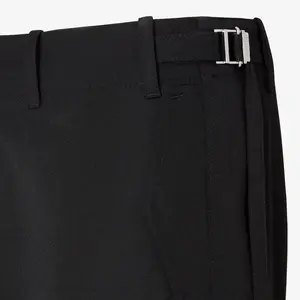Fendi Grain De Poudre Wool Trousers
