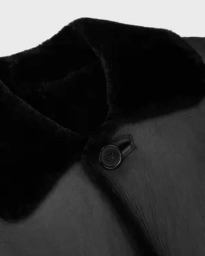 Celine Manteau Oversize Agneau Shearling