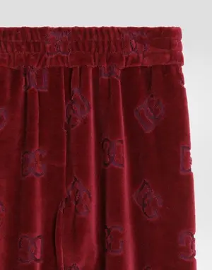 Dolce & Gabbana Logo Jacquard Jersey Trousers