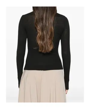 Herno Long-sleeved Turtleneck Knit Top