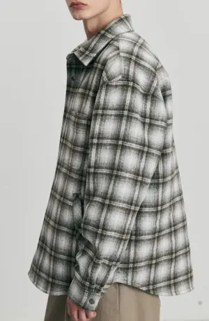 DUNST Gender Inclusive Quilted Flannel Shirt