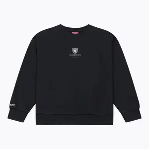 Mitchell & Ness Las Vegas Raiders Core Essentials Micro Logo Fleece Sweatshirt