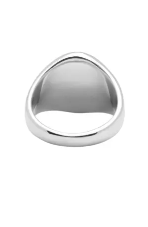 NIALAYA JEWELRY Squared Stainless Steel Ring