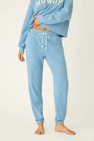 PJ Salvage Howdy Holidays Blue Joggers